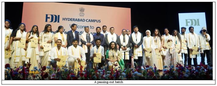2nd Convocation ceremony of FDDI, Hyderabad campus held