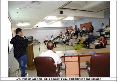 Workshop on ‘Financial Literacy & Tax Planning’ held at FDDI, NOIDA